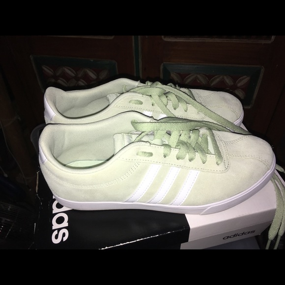 adidas | Shoes | Adidas Courtset Mint Green Tennis | Poshmark